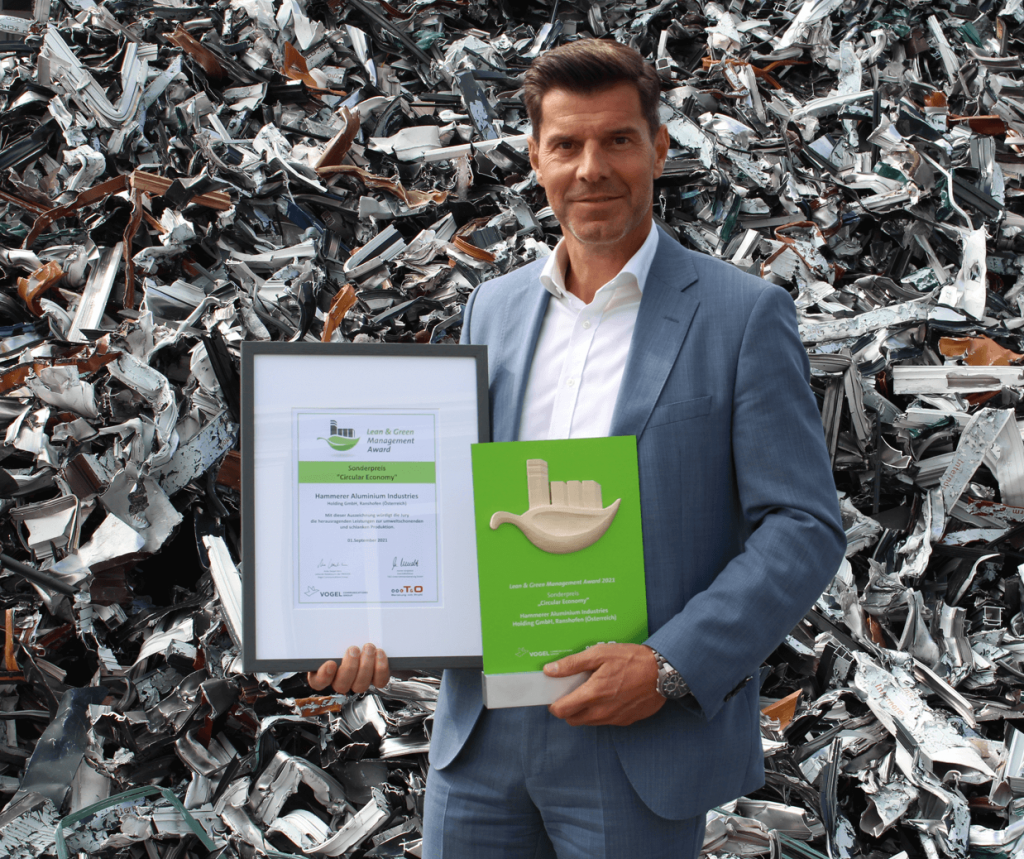 HAI honoured with Lean & Green Management Award 2021 - Hammerer ...